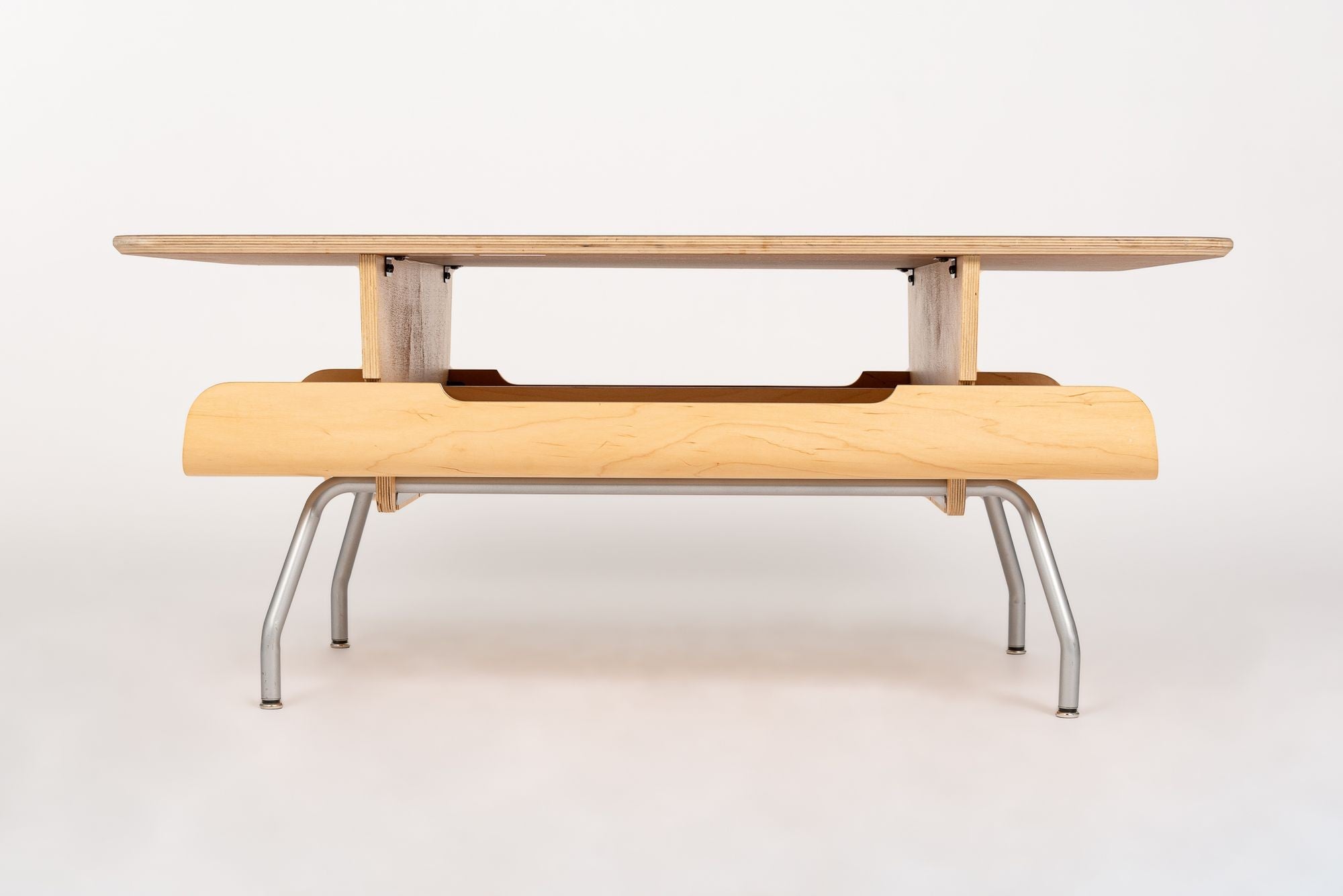 Mid Century Style Plywood Coffee Table by Herman Miller 2000s – capsule